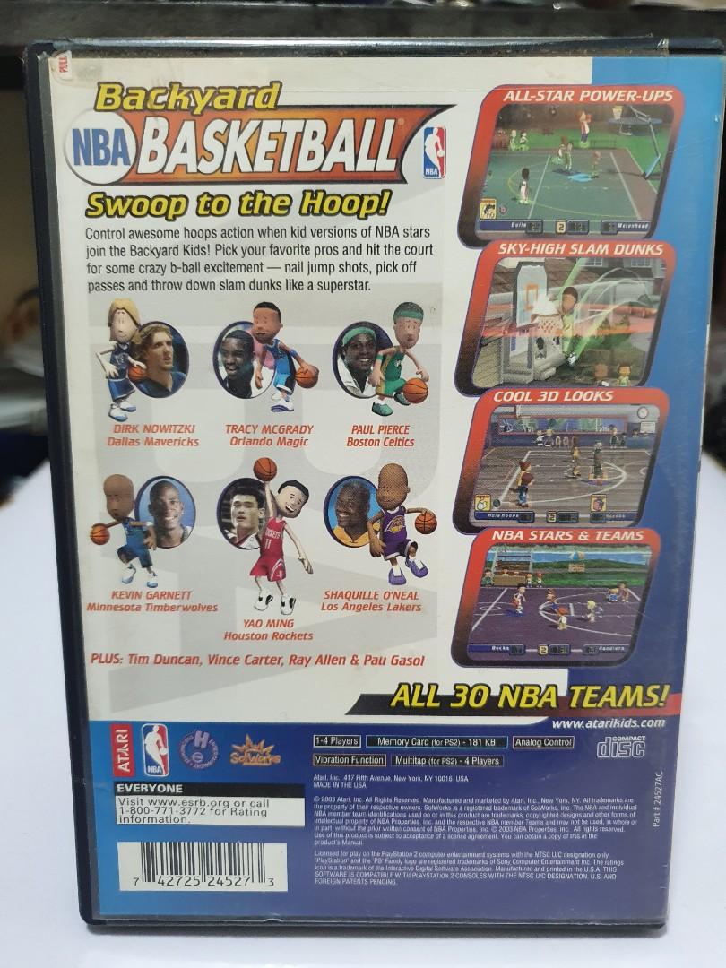 NBA Backyard Basketball (Sony Playstation 2, ntsc u/c), Video Gaming ...