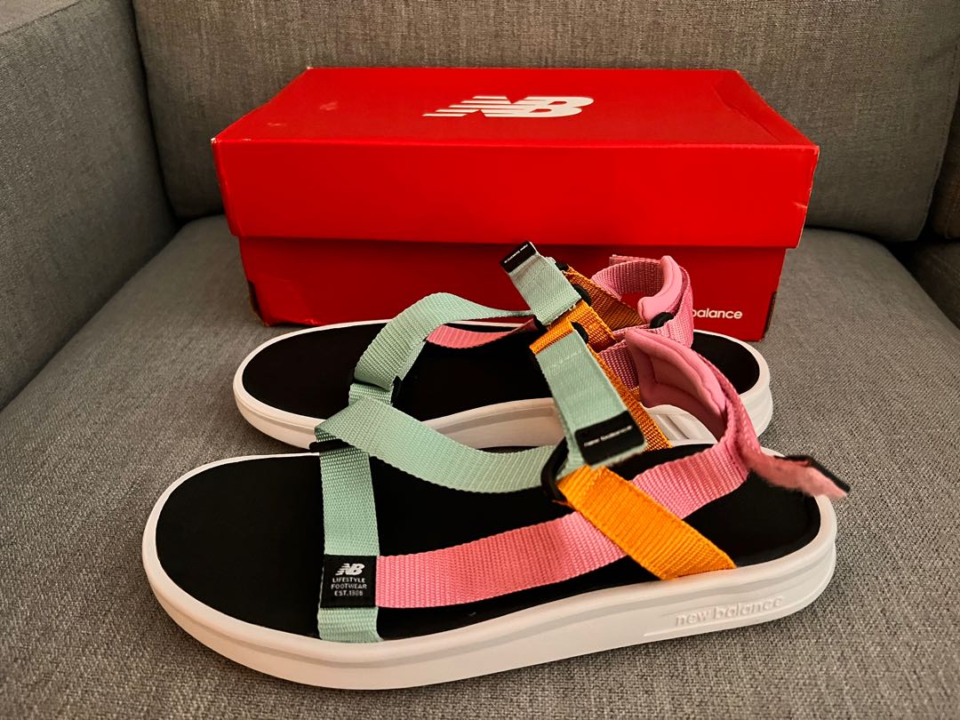 NEW BALANCE sandals, Women's Fashion, Footwear, Flats & Sandals on ...
