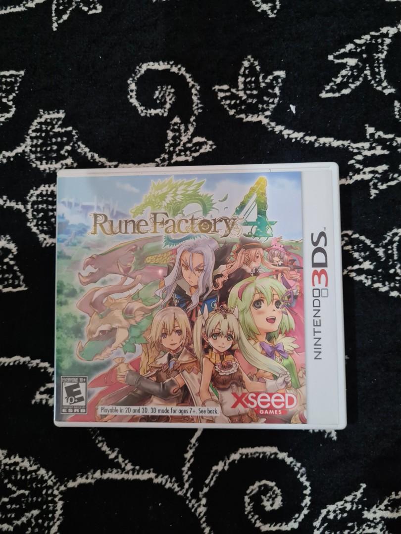 Nintendo 3DS Rune Factory 4, Video Gaming, Video Games, Nintendo on ...