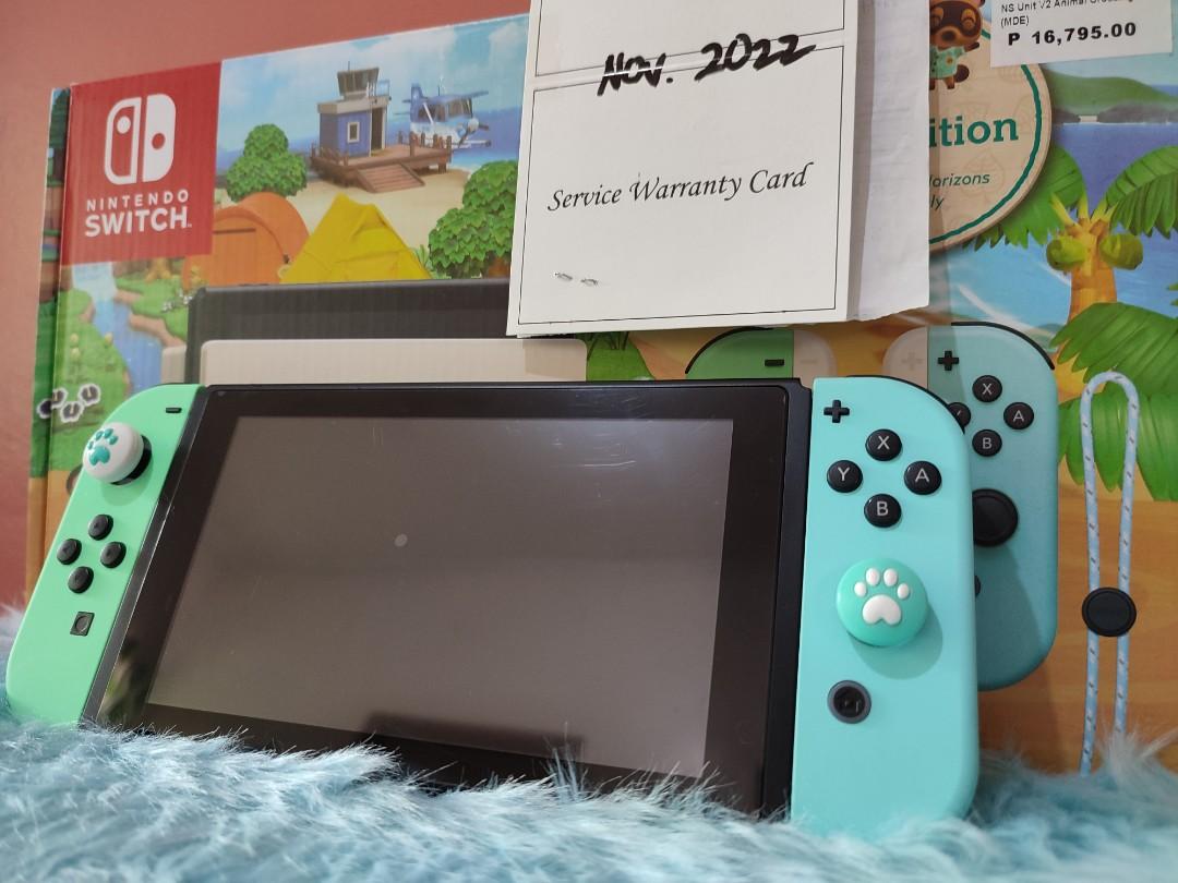 Nintendo Switch V2 - Animal Crossing Edition, Video Gaming, Video Game ...