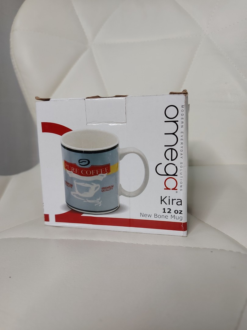 Omega 12oz Kira Coffee Mug, Furniture & Home Living, Kitchenware ...