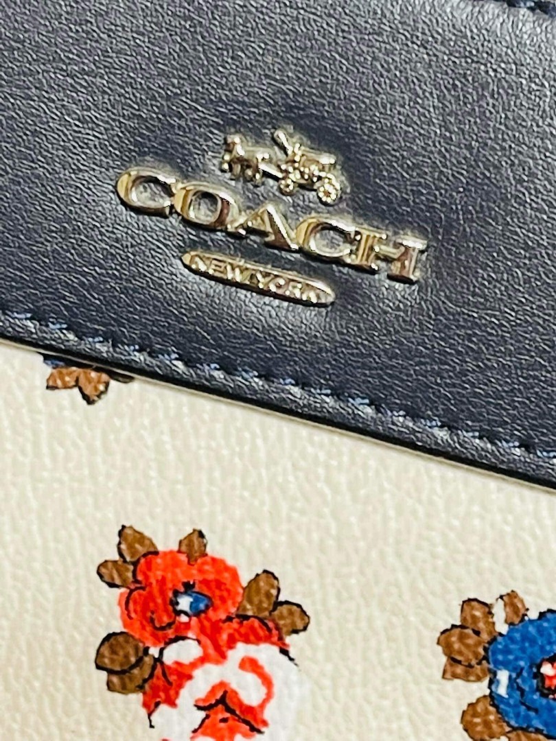 Original Coach Tea Rose Flower Mini Bennett, Luxury, Bags & Wallets on ...