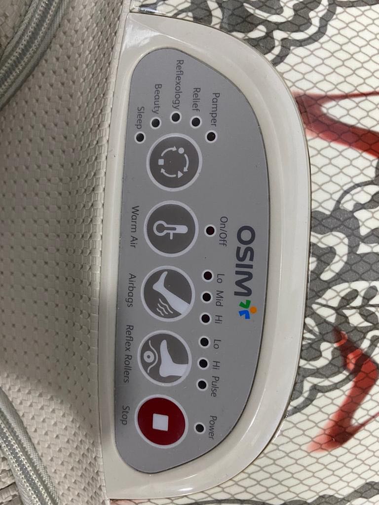 OSIM Ustiletto Leg massage, Health & Nutrition, Massage Devices on ...