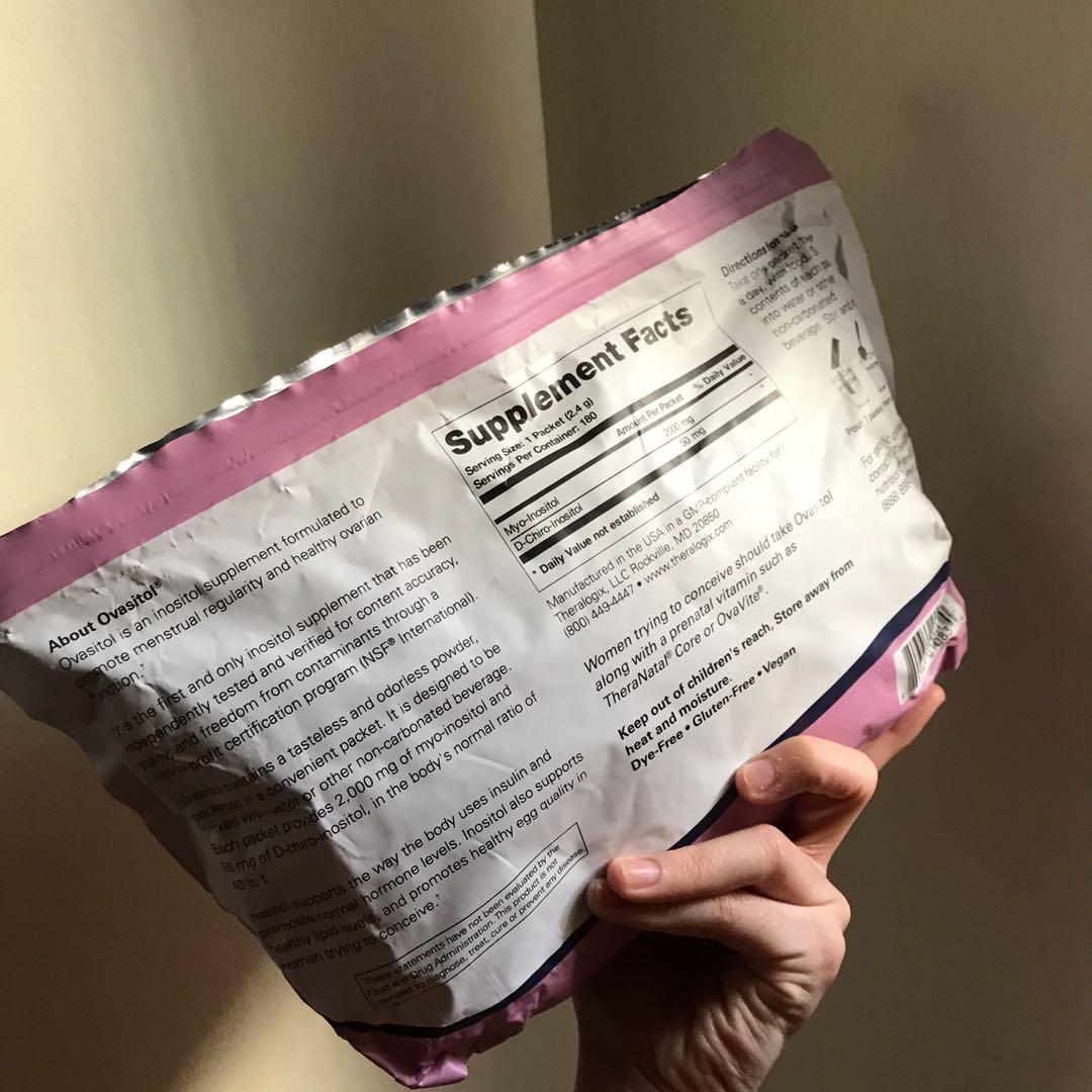 Ovasitol PCOS Powder Myo Inositol | D-Chiro Inositol | Fertility ...