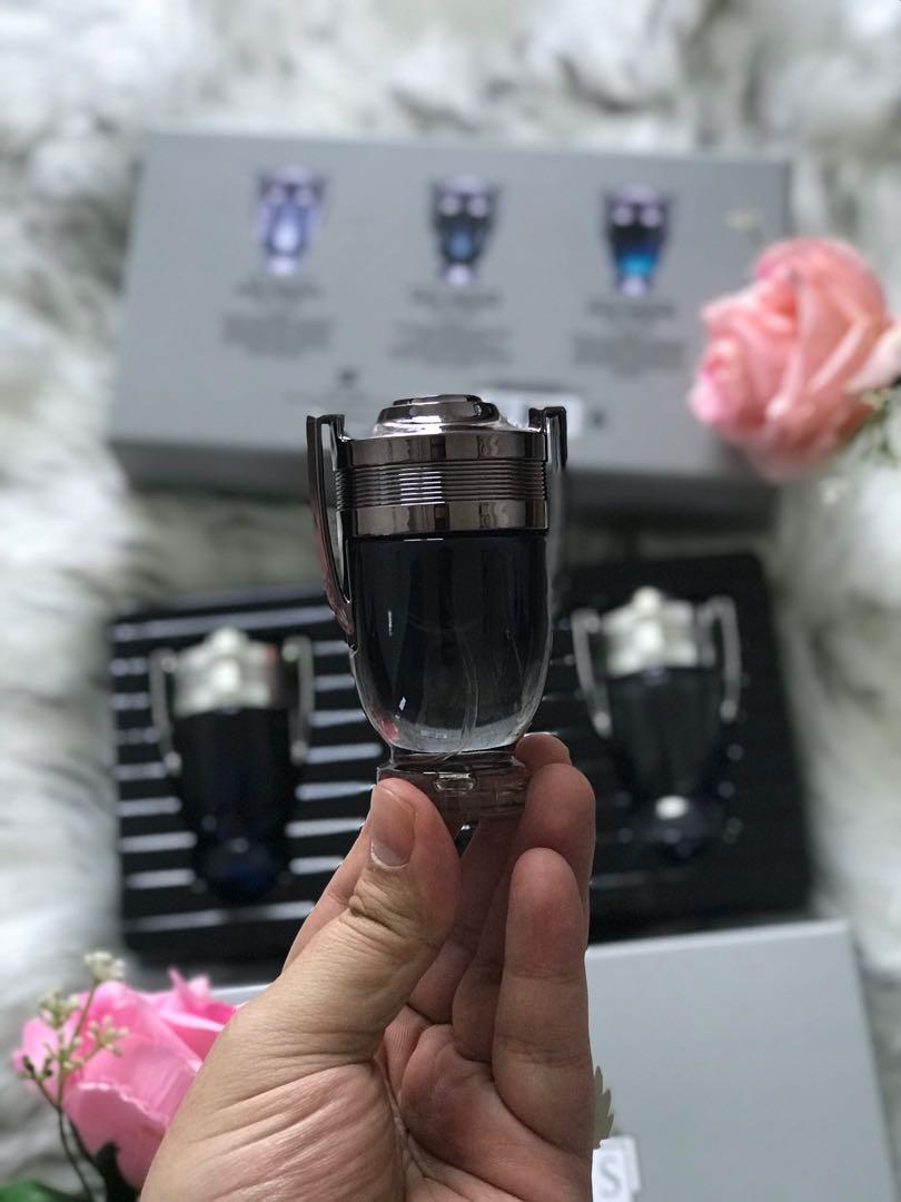Paco Rabanne Invictus Miniature Set 3 in 1, Beauty & Personal Care ...