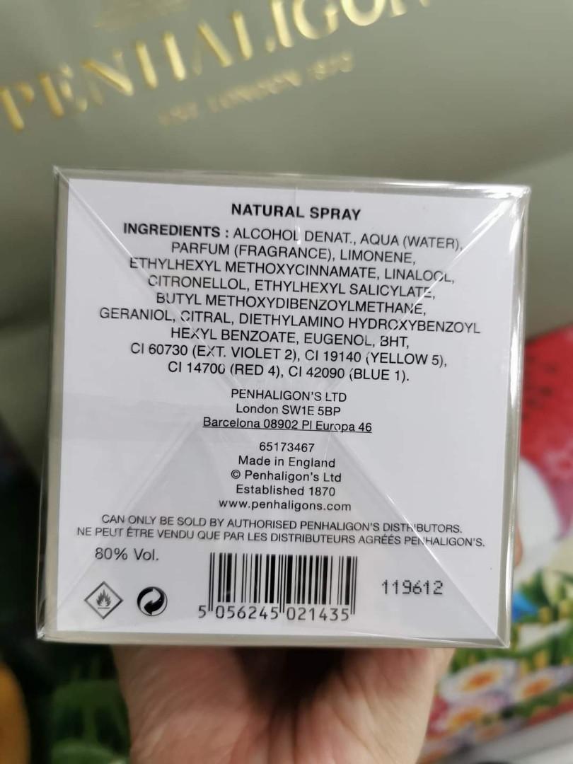 Penhaligon's Luna EDT 100ml, Beauty & Personal Care, Fragrance ...
