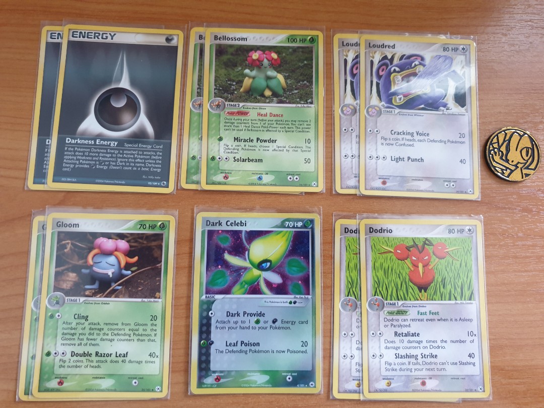 Pokemon EX Hidden Legends Forest Guardian Theme Deck - Dark Celebi Holo ...