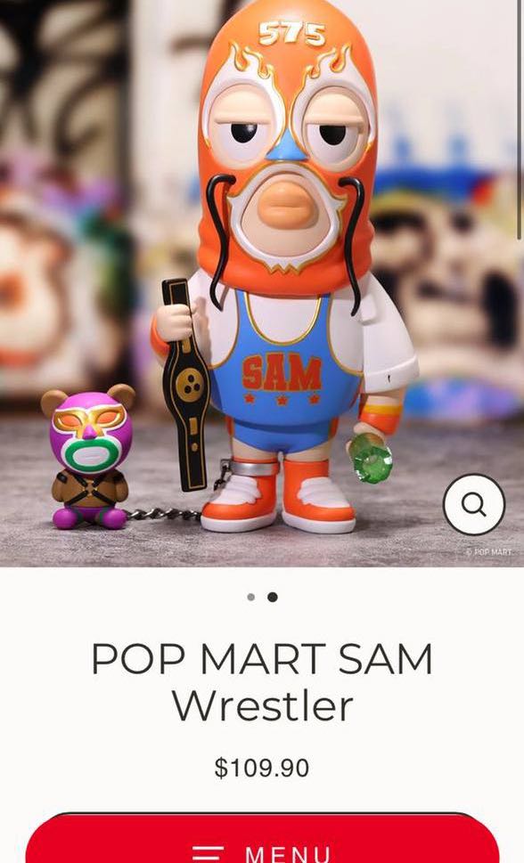 POPMART SAM WRESTLER + KENNETH AND SATYR, Hobbies & Toys, Toys & Games ...
