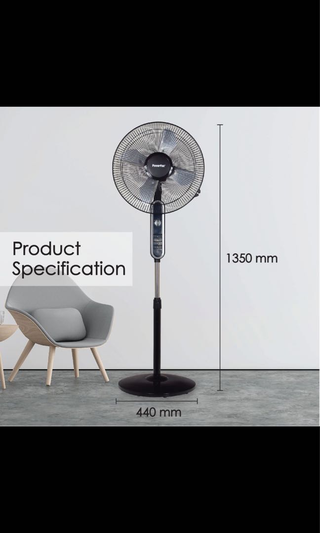 PowerPac fan, TV & Home Appliances, Air Conditioners & Heating on Carousell