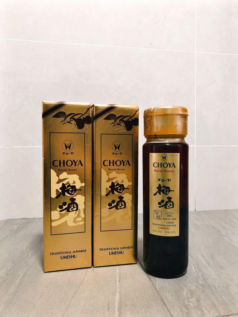 Premium Choya Royal Honey 700ml, Food & Drinks, Alcoholic Beverages on Carousell