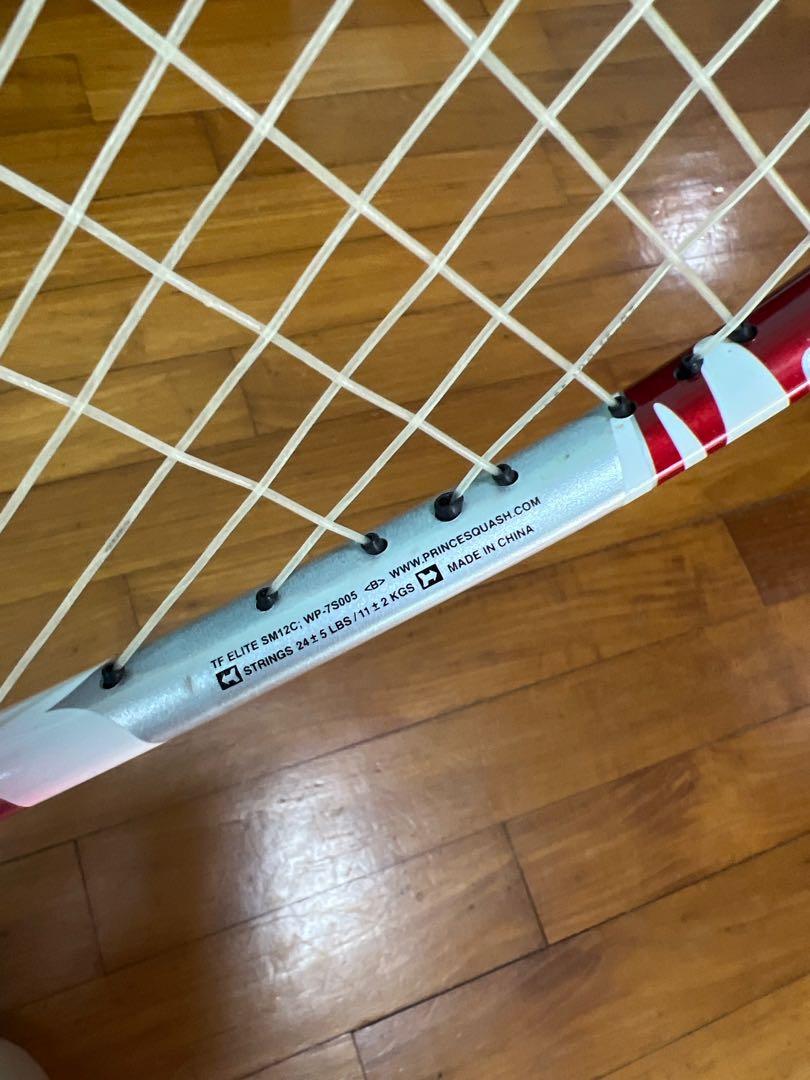 Prince Squash Racket Titanium Force, Sports Equipment, Sports & Games ...