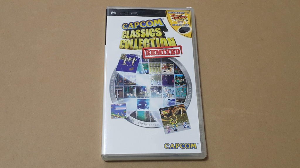 PSP Capcom Classics Collection Remixed 卡普空精選集(全新), 電子遊戲, 電子遊戲, 其他 ...