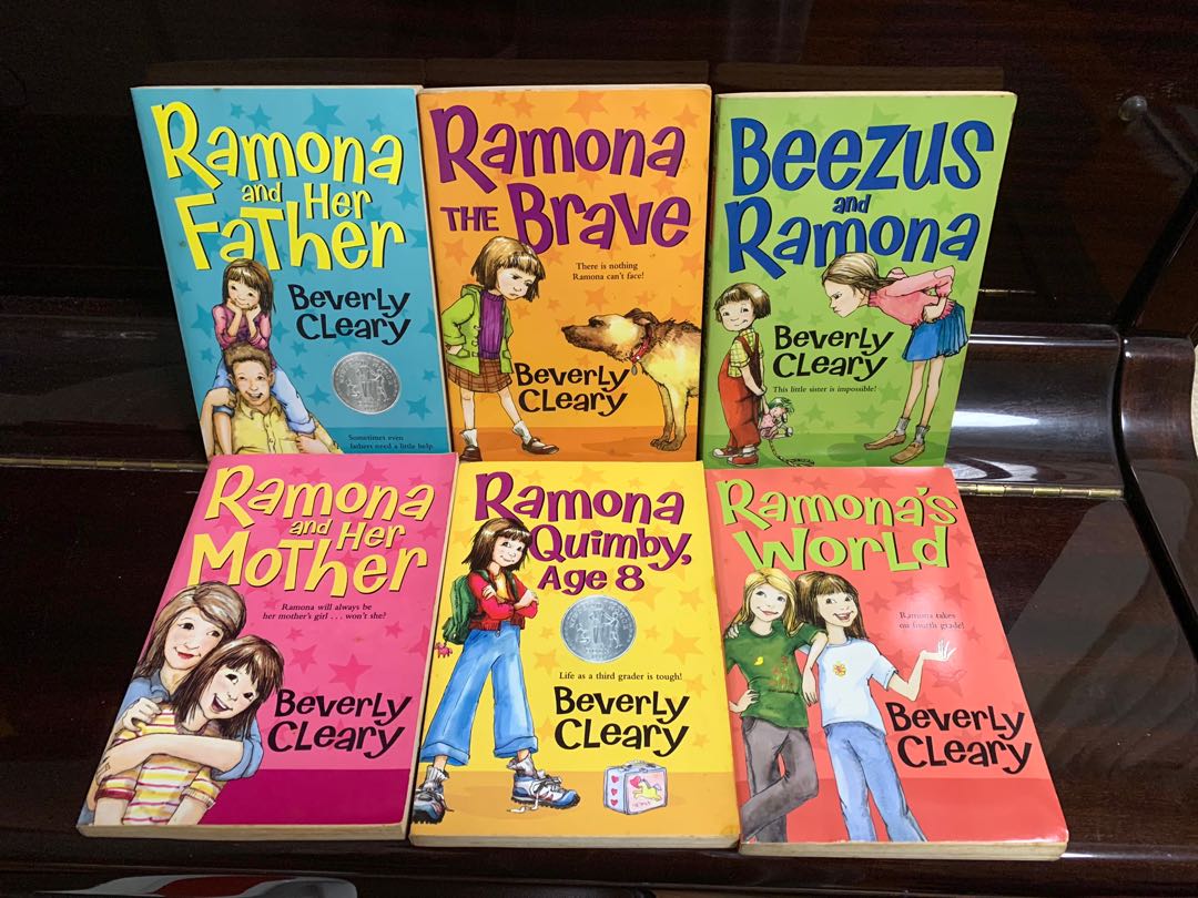 Ramona Series by Beverly Clearly (buy 5 get 1 free), 興趣及遊戲, 書本 & 文具 ...