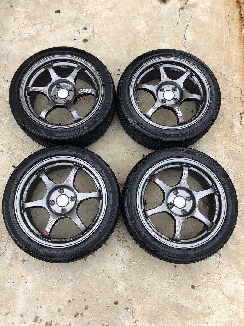 RIM SSR 16 7jj ET40, Auto Accessories on Carousell