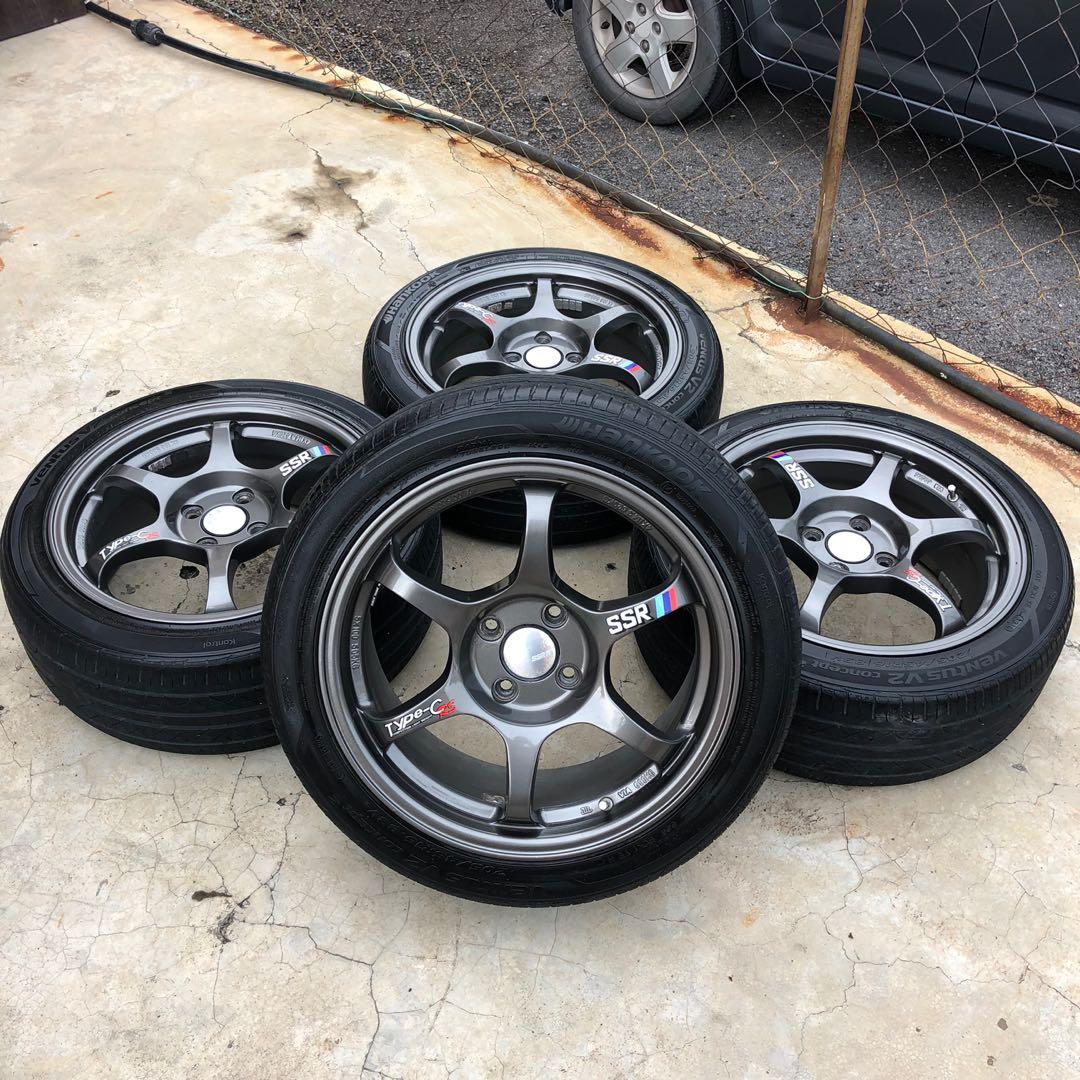 RIM SSR 16 7jj ET40, Auto Accessories on Carousell