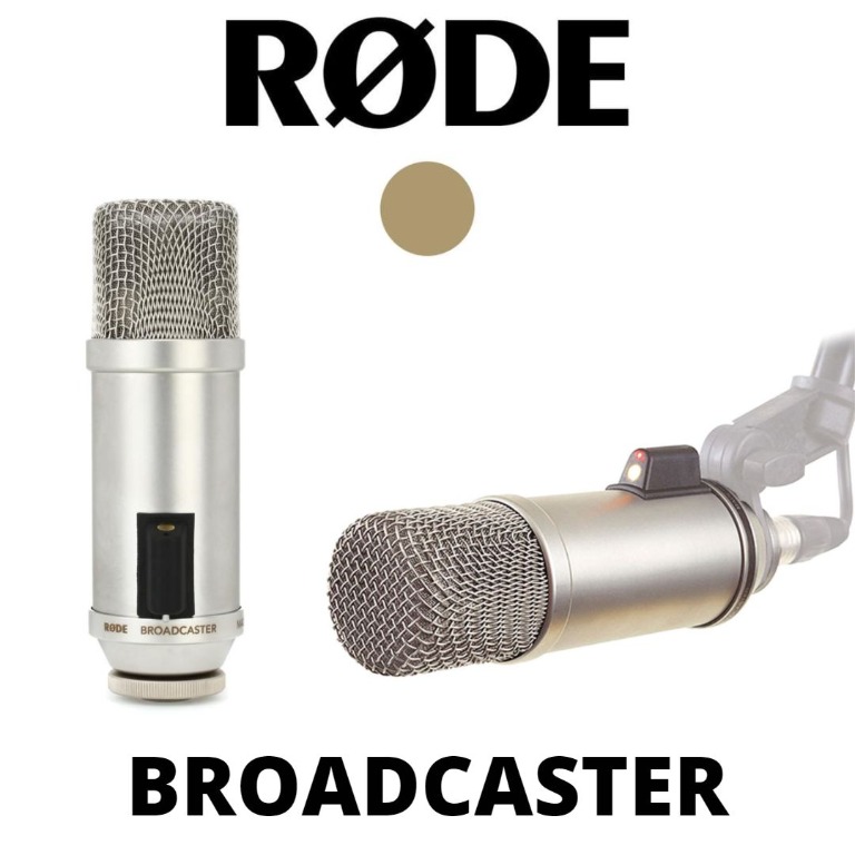 RODE BROADCASTER, Audio, Microphones on Carousell