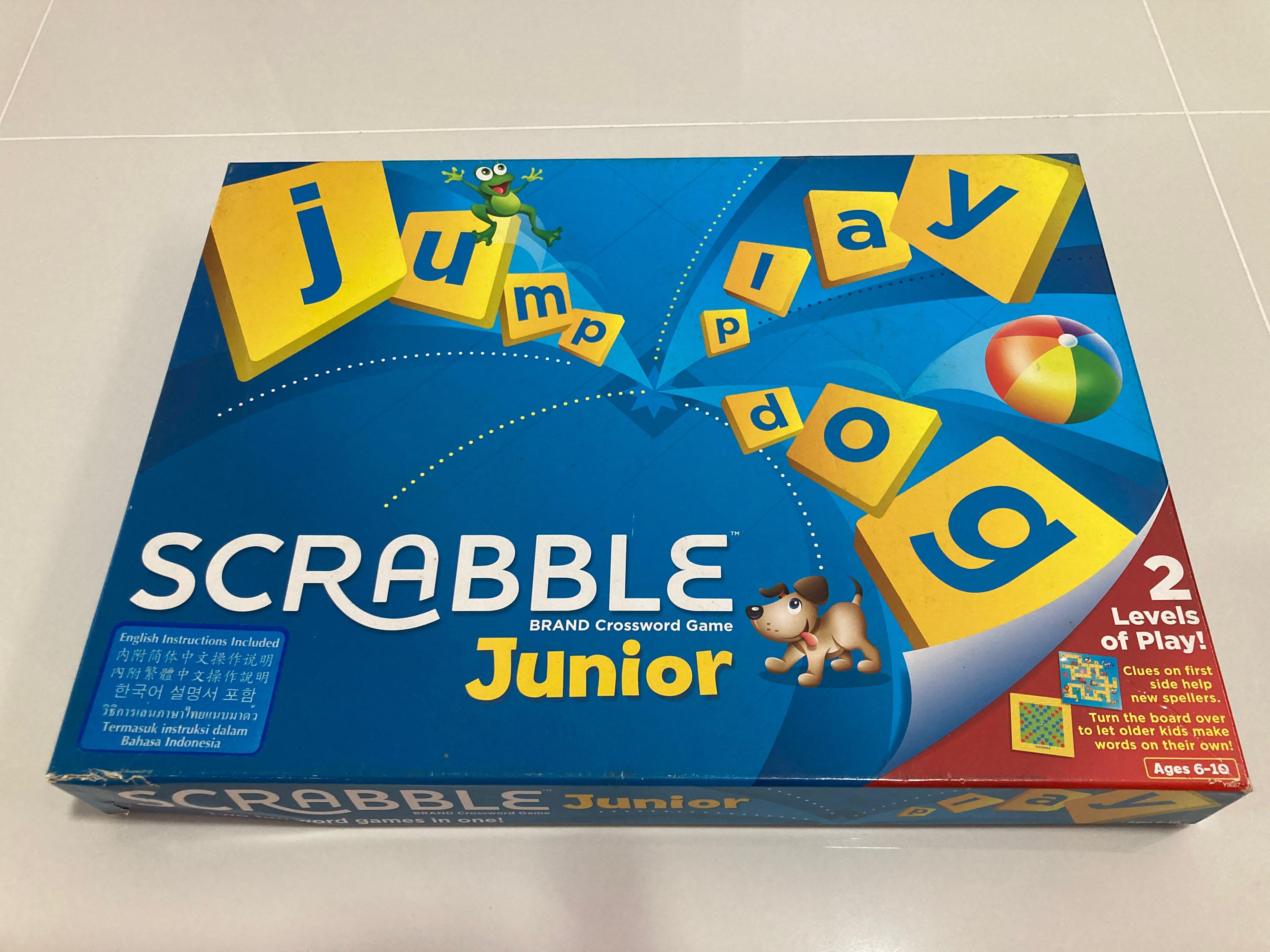 Scrabble Junior board game, Hobbies & Toys, Toys & Games on Carousell