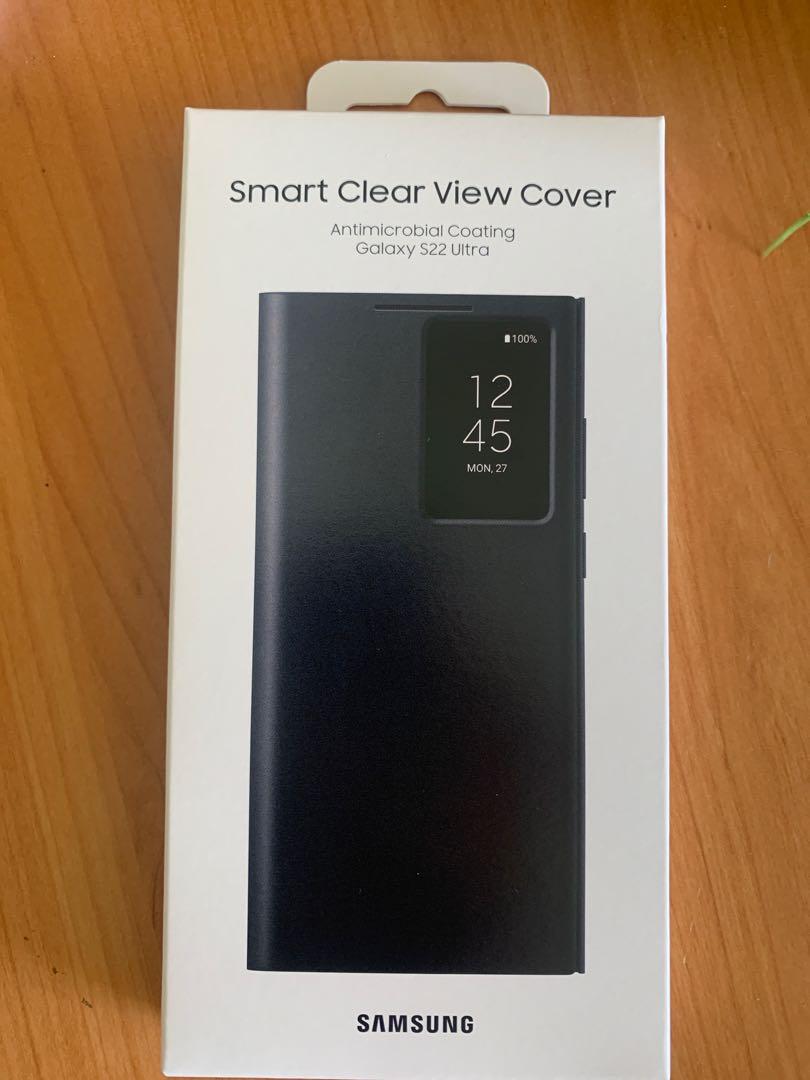 Galaxy S22 Ultra Smart Clear View Cover, Mobile Phones & Gadgets ...