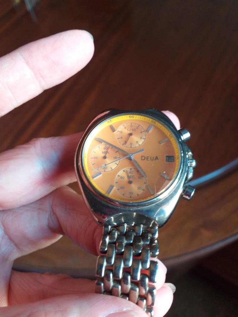 Seiko Alba Deua chronograph quartz watch, Women's Fashion, Watches ...