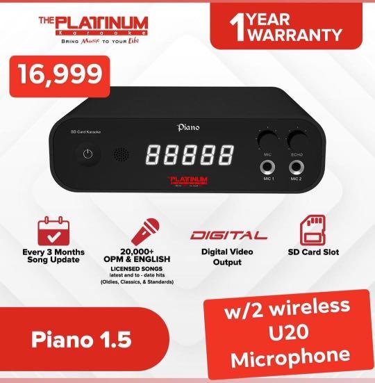 SET: Platinum Piano Karaoke Ver 1.5, Audio, Other Audio Equipment on ...