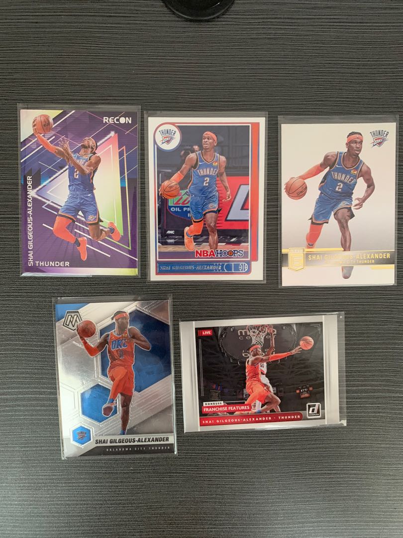 SGA LOT NBA CARDS, Hobbies & Toys, Memorabilia & Collectibles, Vintage ...