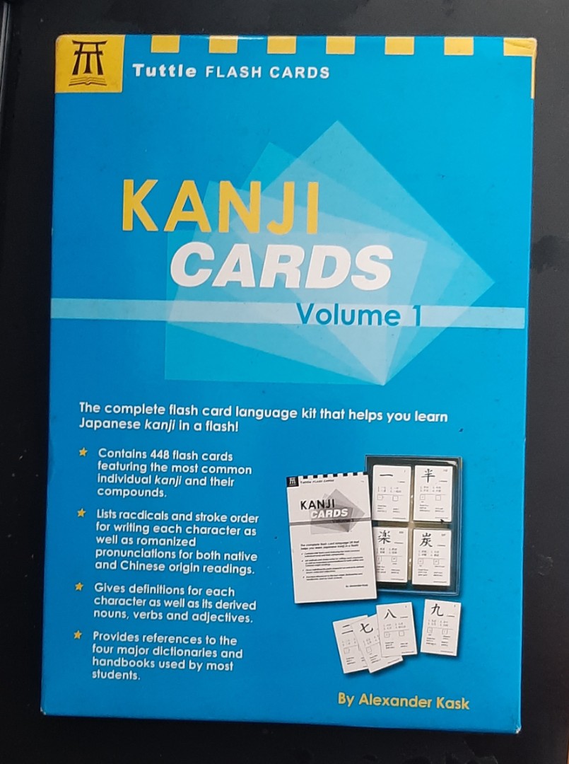 sh Cards KANJI Volume 1 Language Kit Japanese Compounds Strokes ...