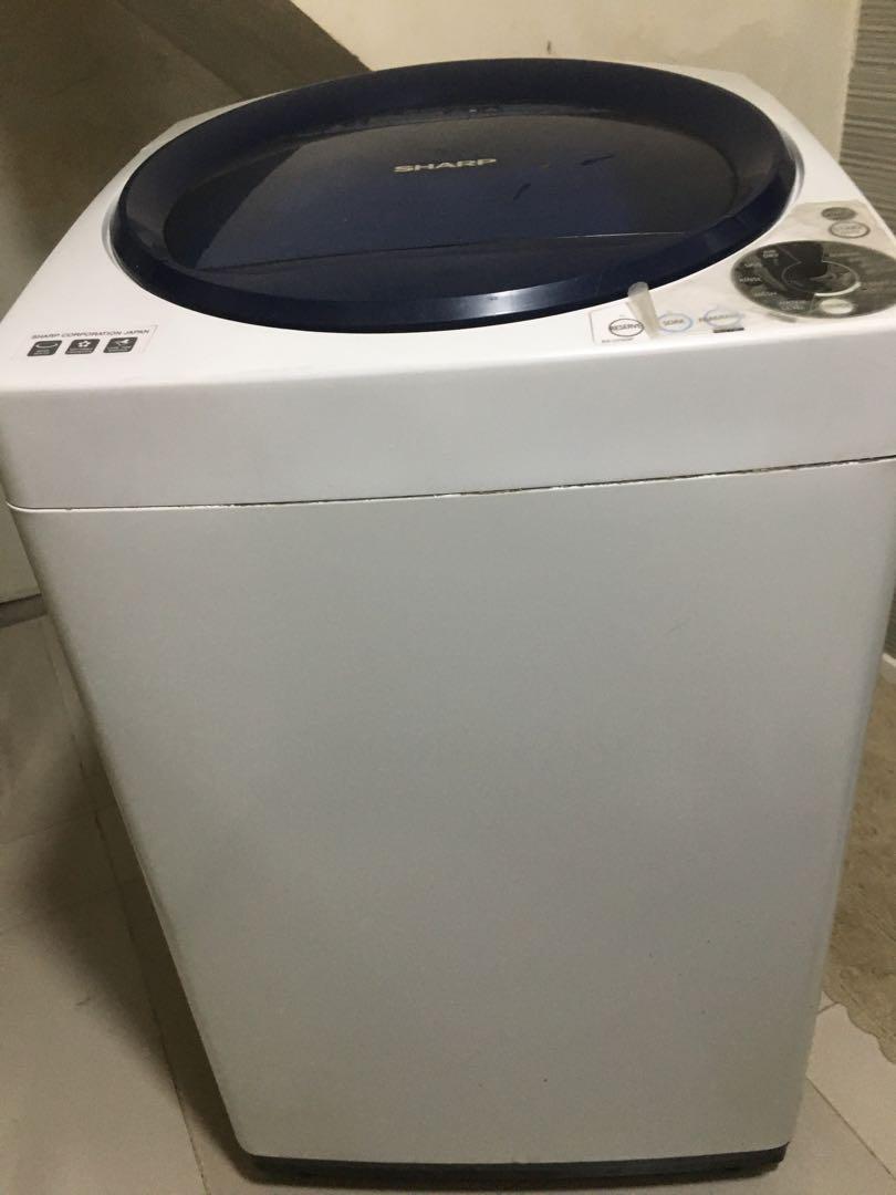 sharp automatic washing machine, TV & Home Appliances, Washing Machines ...