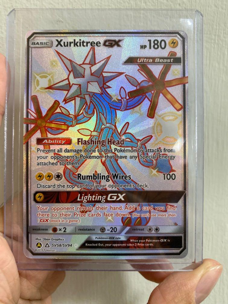 Shiny Xurkitree GX - SV58/SV94 Shiny Ultra Rare, Hobbies & Toys, Toys ...
