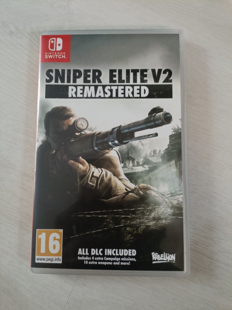 Sniper Elite V2 Remastered, Video Gaming, Video Games, Nintendo on ...