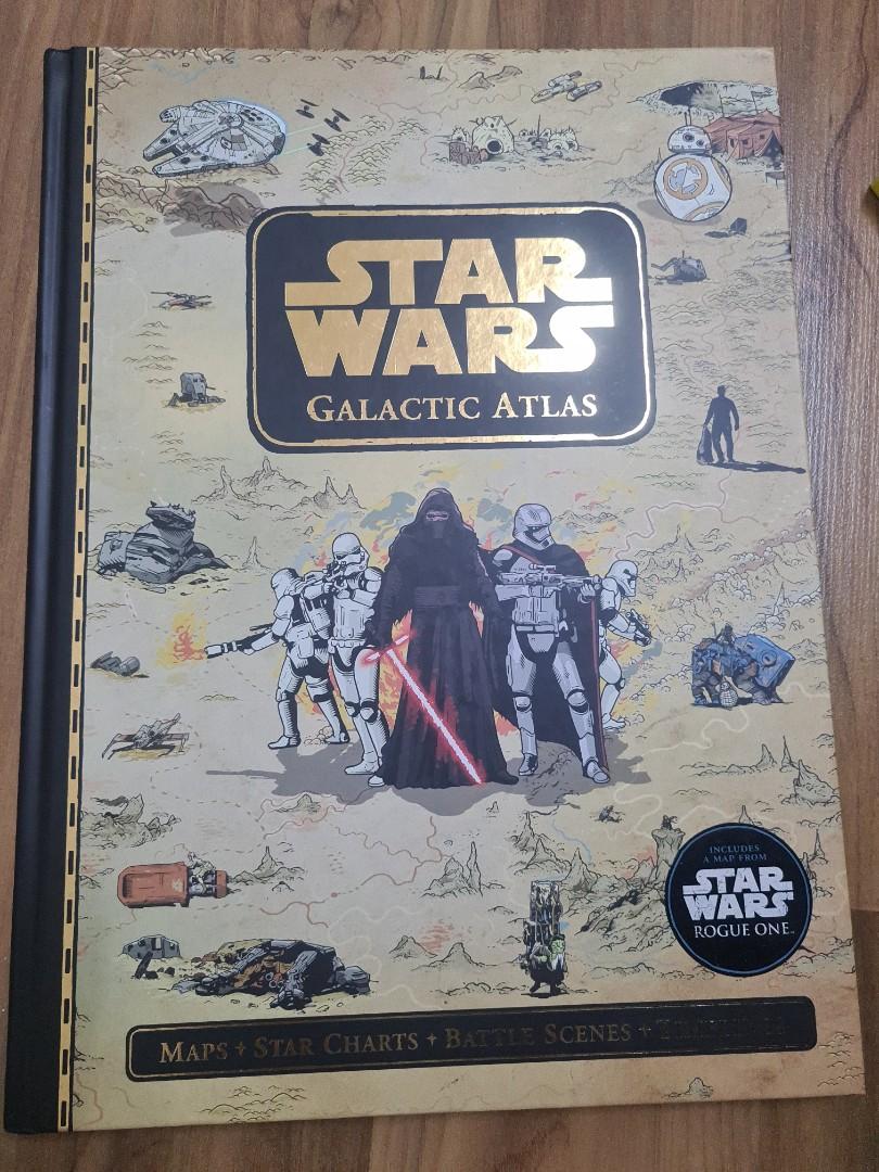 STAR WARS GALACTIC ATLAS, Hobbies & Toys, Books & Magazines, Children's ...