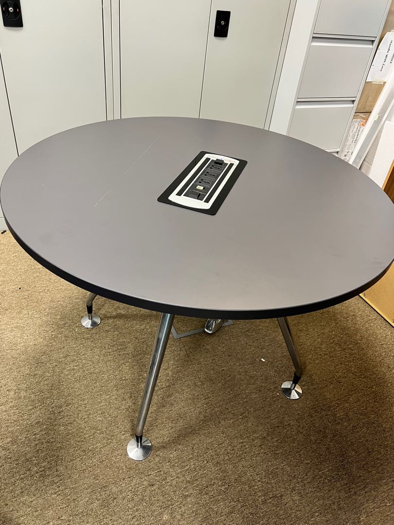 Designer Meeting Table with power module/ socket, Furniture & Home ...
