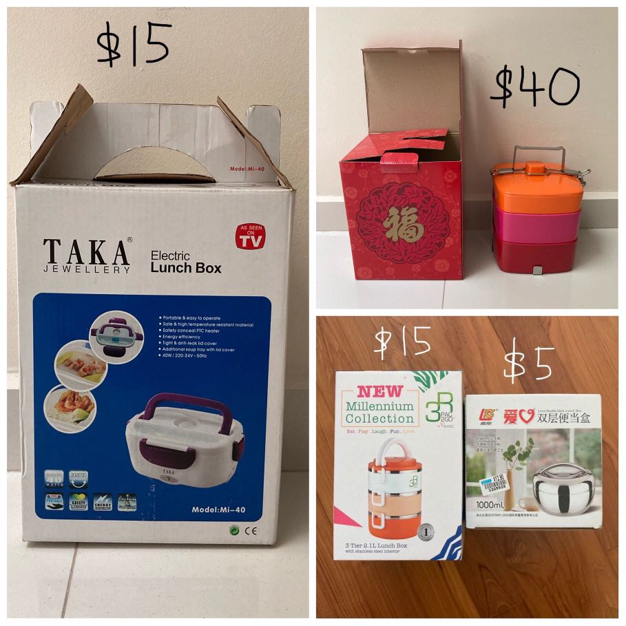 Taka Jewellery John Little Tiffin Carrier La Gourmet Zenlo Lunch Boxes ...