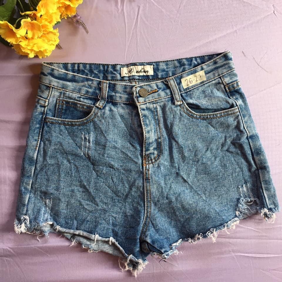Tattered short, Women's Fashion, Bottoms, Shorts on Carousell