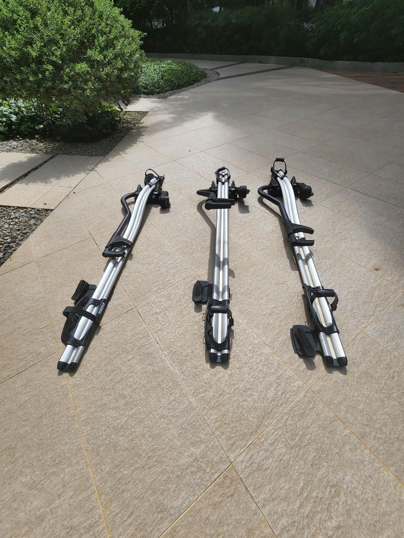 Thule Proride 591 Bike Roof Rack, Car Accessories, Accessories on Carousell