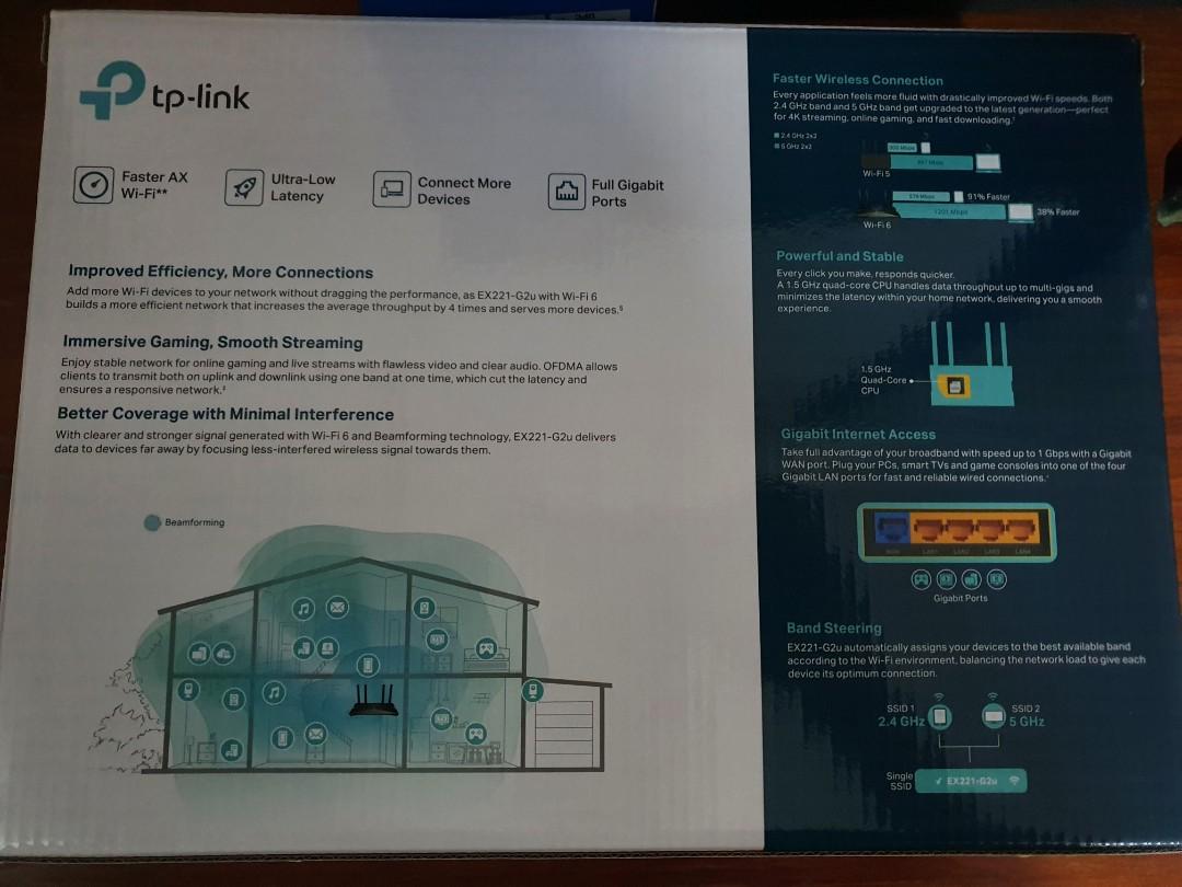 TP Link AX 1800 Router, Mobile Phones & Gadgets, Other Gadgets on Carousell