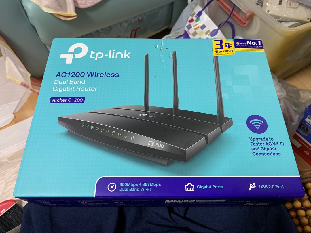 tp-link router AC1200 wireless dual band Gigabit Router Archer C1200 ...