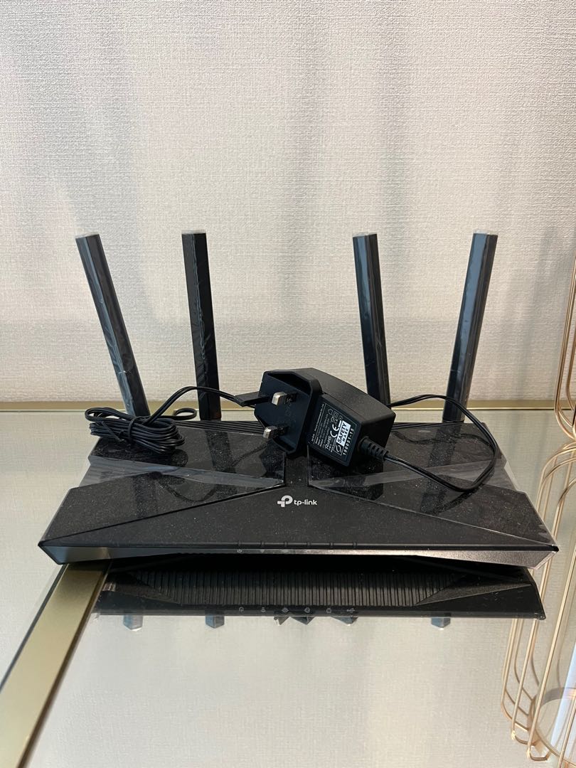 TP-link wifi 6 router AC1800 Dual band, Computers & Tech, Parts ...