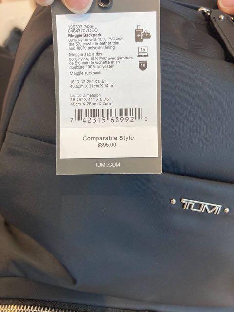 Tumi Meggie Backpack, Luxury, Bags & Wallets on Carousell