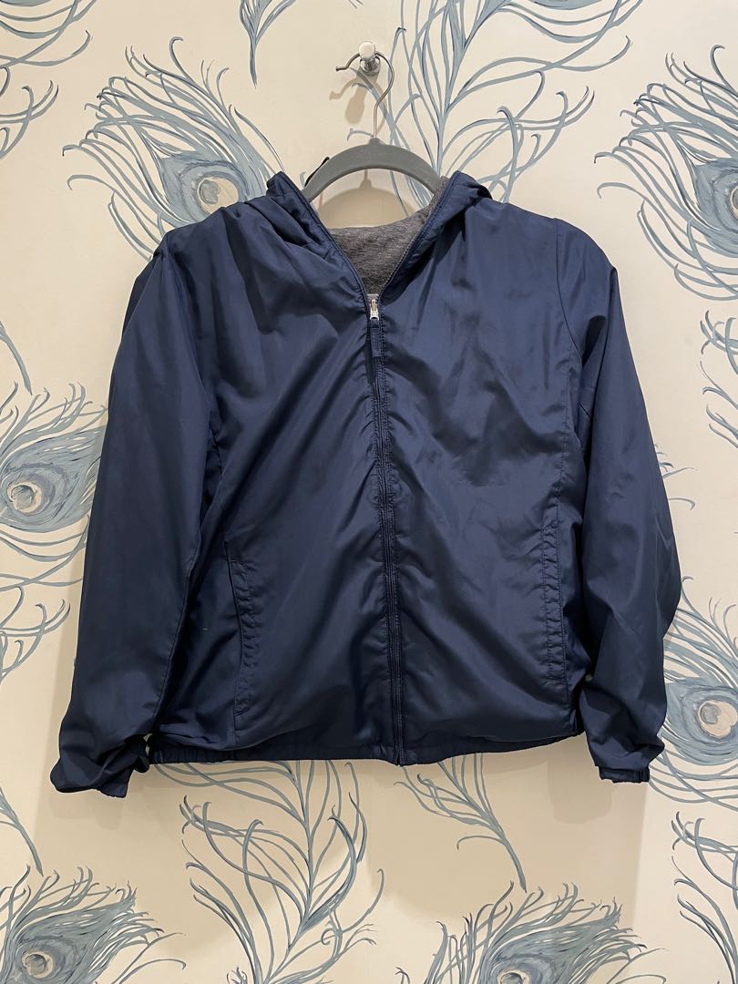 Uniqlo Reversible Parka, Women's Fashion, Coats, Jackets and Outerwear ...