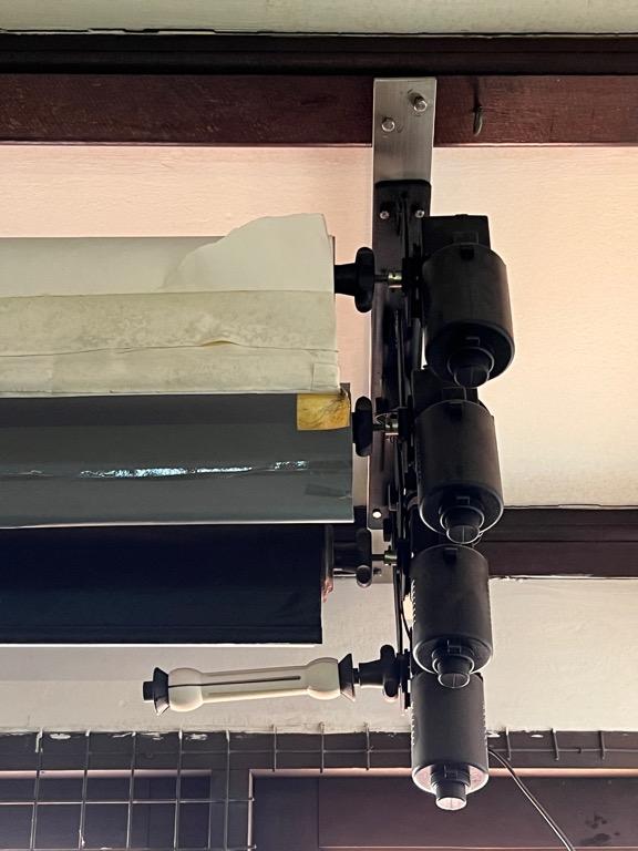 Used Motorised Backdrop System with Remote Control, Photography ...