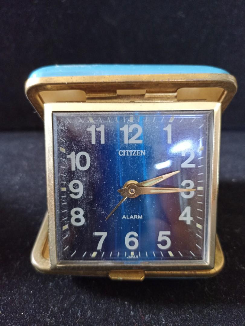 Vintage Citizen Travel Alarm Clock, Hobbies & Toys, Memorabilia ...