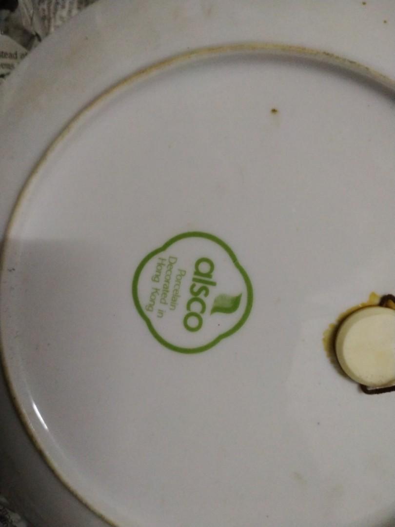 vintage pinggan porcelain made in hongkong, Hobbies & Toys ...