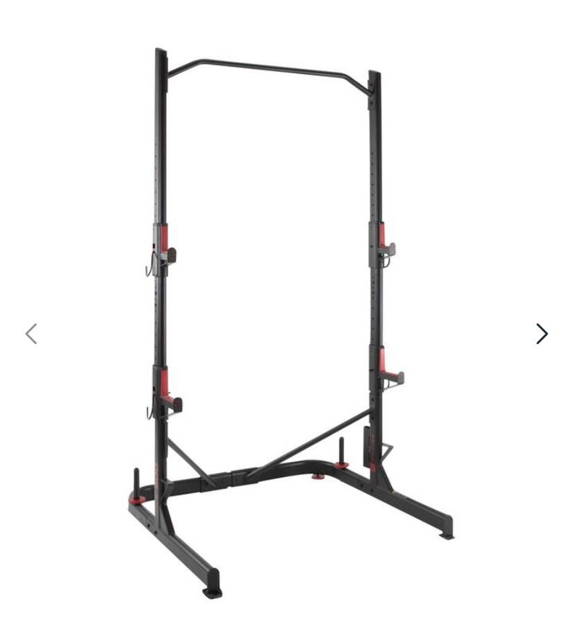 Weight training rack squats chin-ups (Decathlon), 運動產品, 運動與健身, 運動與健身 ...