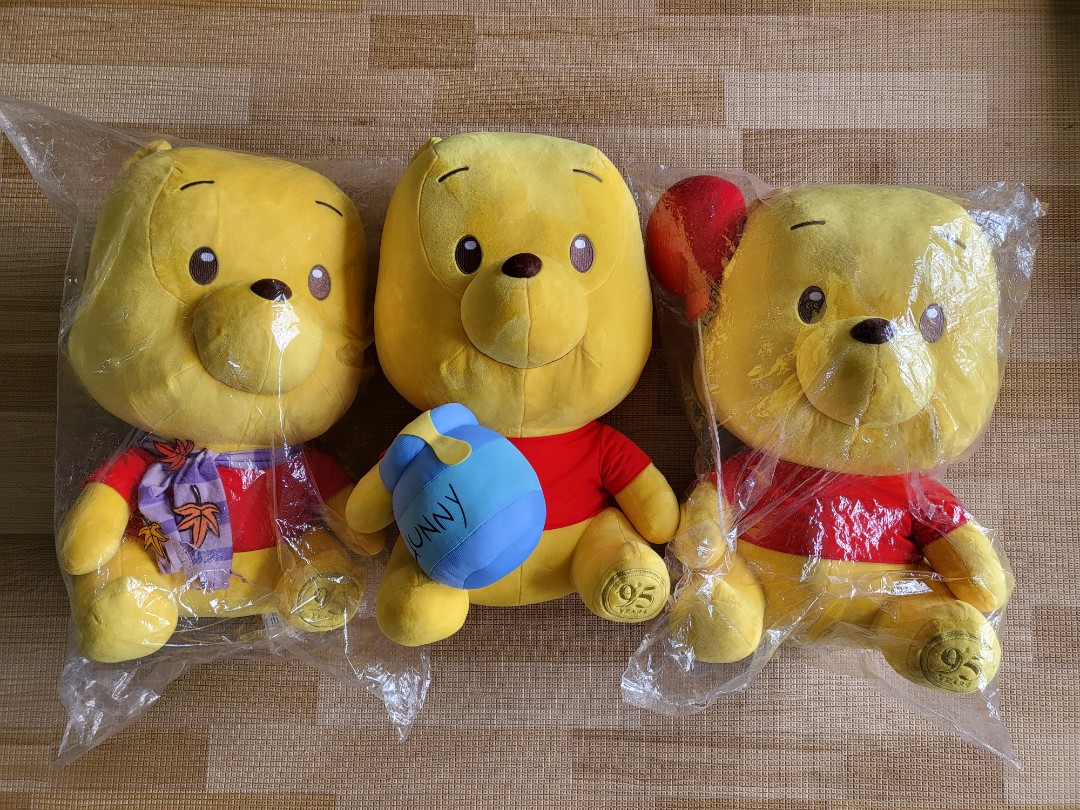 Winnie The Pool Plushie Toy (Giant), Hobbies & Toys, Toys & Games on ...