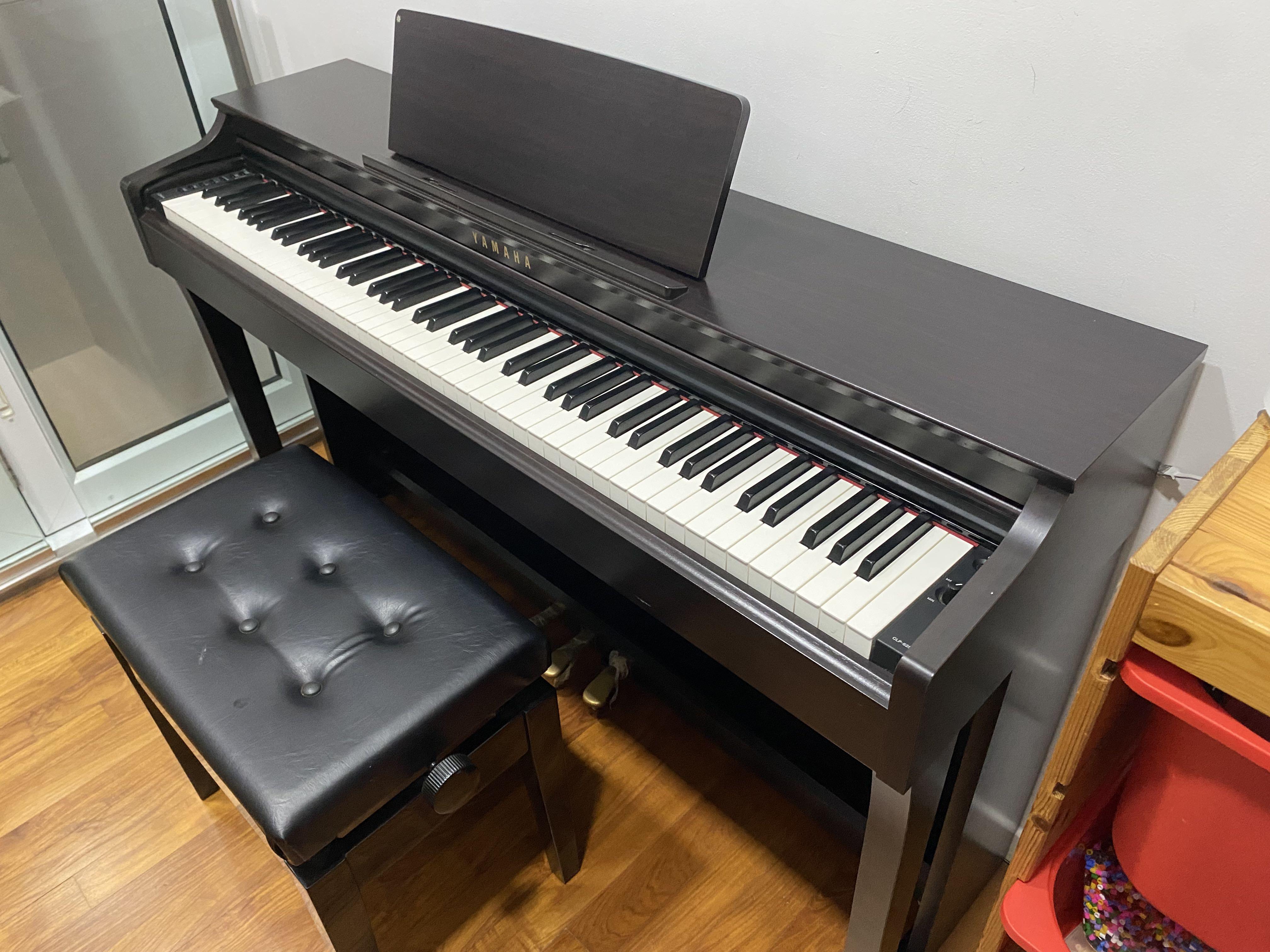 Yamaha Digital Piano Clavinova CLP 625, Hobbies & Toys, Music & Media, Musical Instruments on ...