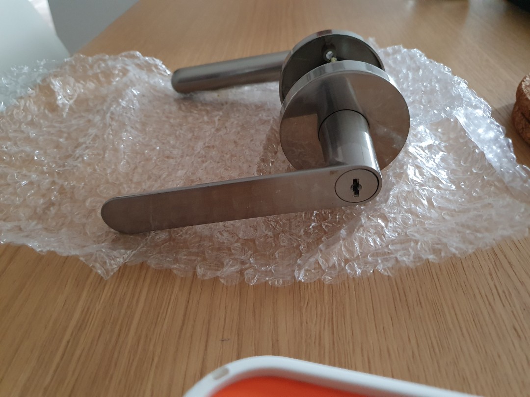 YOTA door handle with lock, Furniture & Home Living, Security & Locks ...
