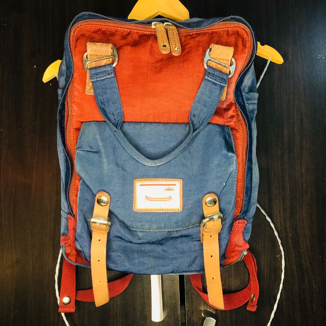 100% ORIGINAL DOUGHNUT BAG NAVY BLUE AND RED, Men's Fashion, Bags ...