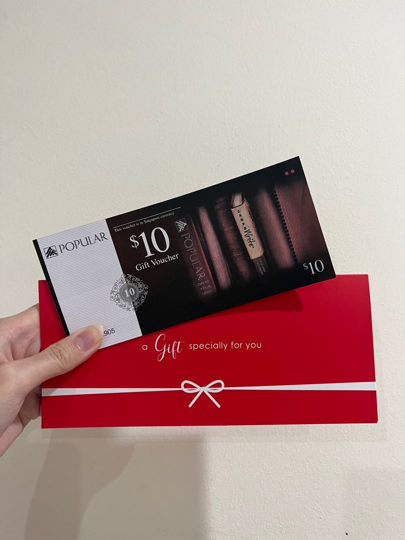 $100 popular voucher, Tickets & Vouchers, Vouchers on Carousell