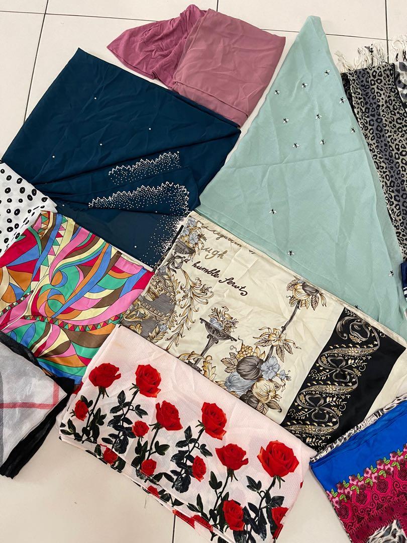 12 pattern tudung cantik, Women's Fashion, Muslimah Fashion, Hijabs on ...