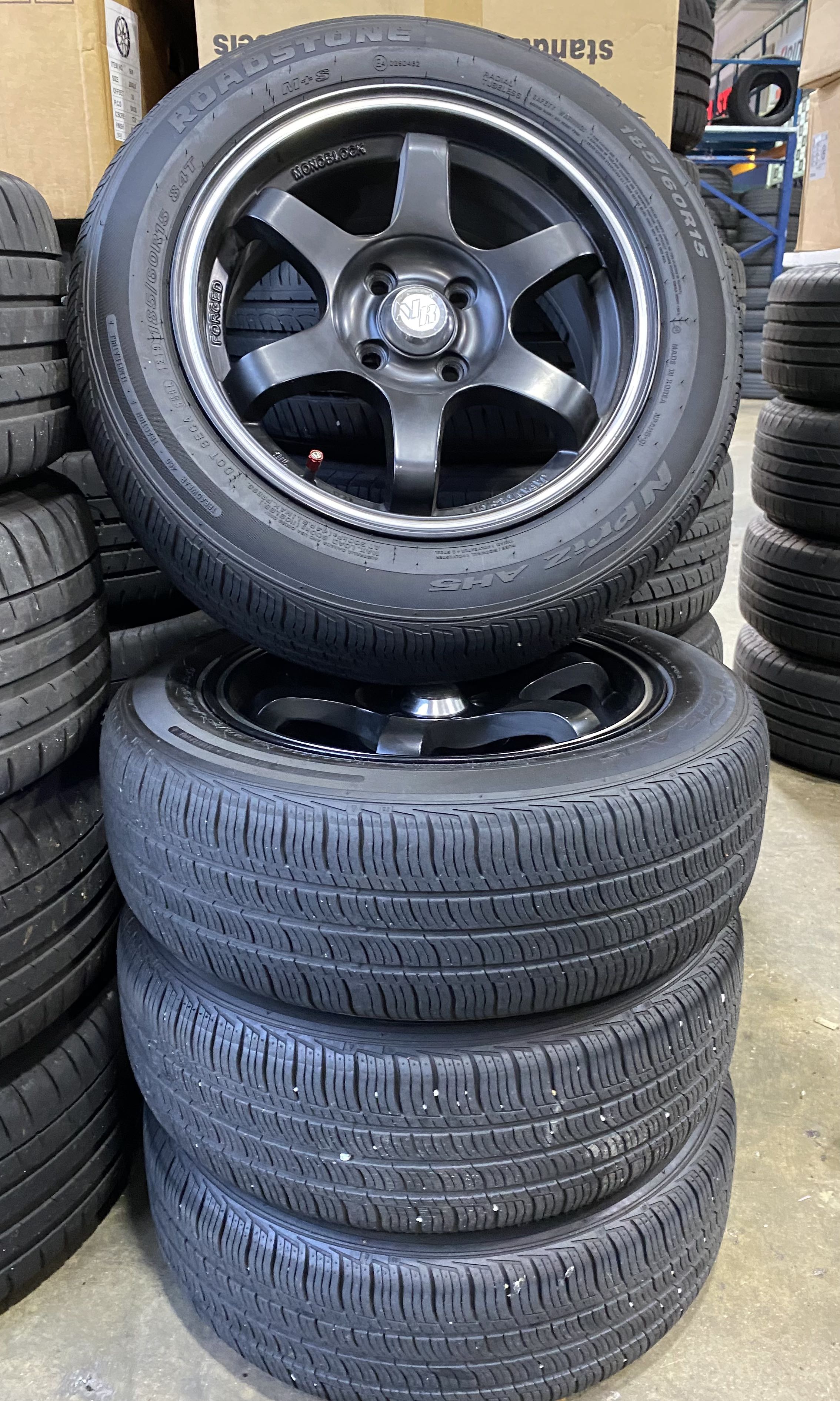 15 inch rims and tyre for honda 4X100, Car Accessories, Tyres & Rims on ...